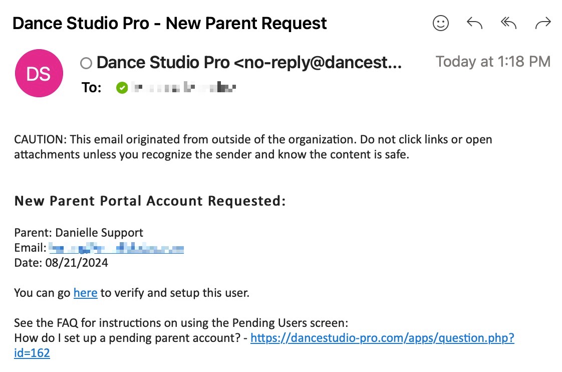 How does the verify parent process work? – Studio Pro