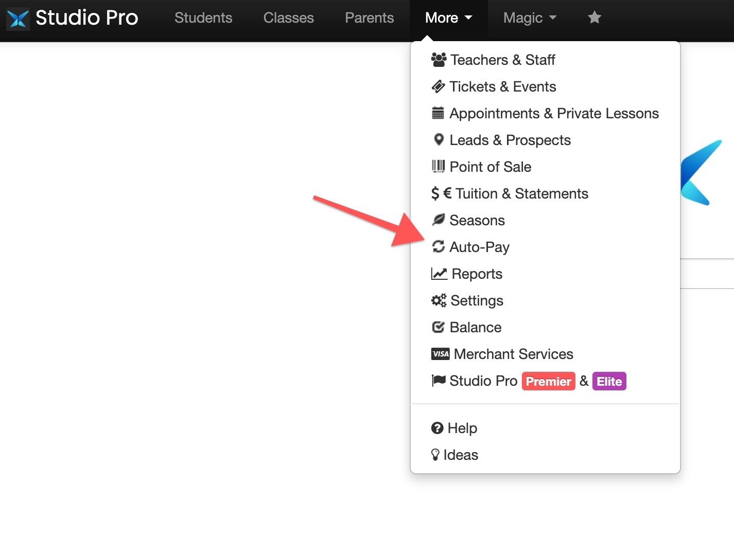 How to run Auto-Pay – Studio Pro