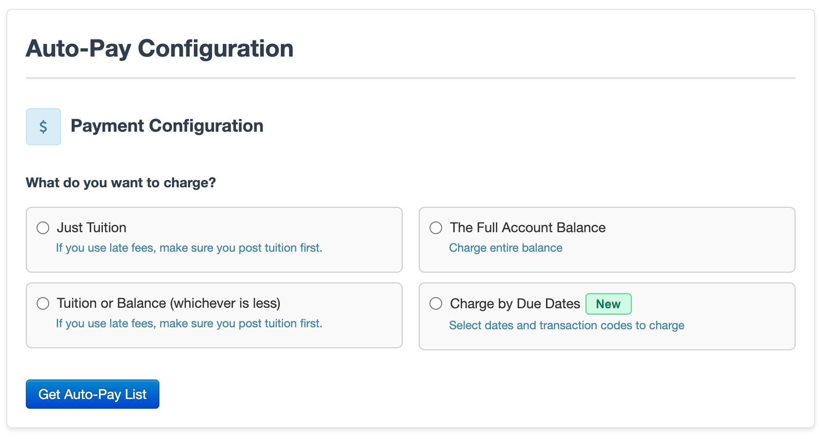 How to run Auto-Pay – Studio Pro